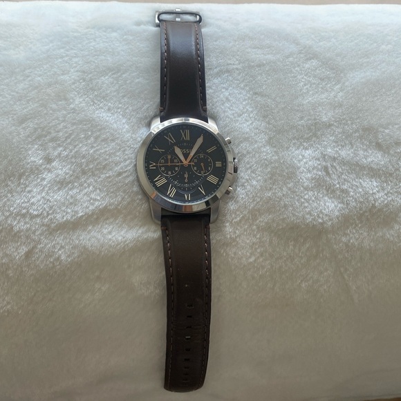 Fossil | Accessories | Mens Fossil Grant Chronograph Watch | Poshmark